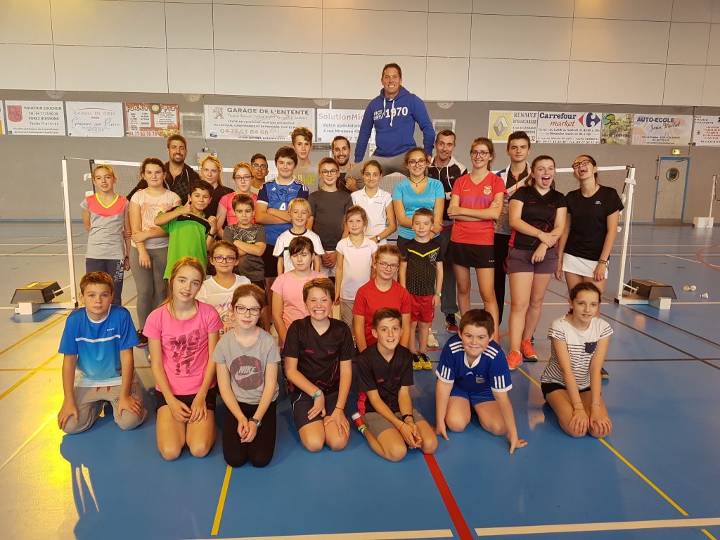 Les stages de cette première semaine de vacances – Comité Départemental Loire Badminton