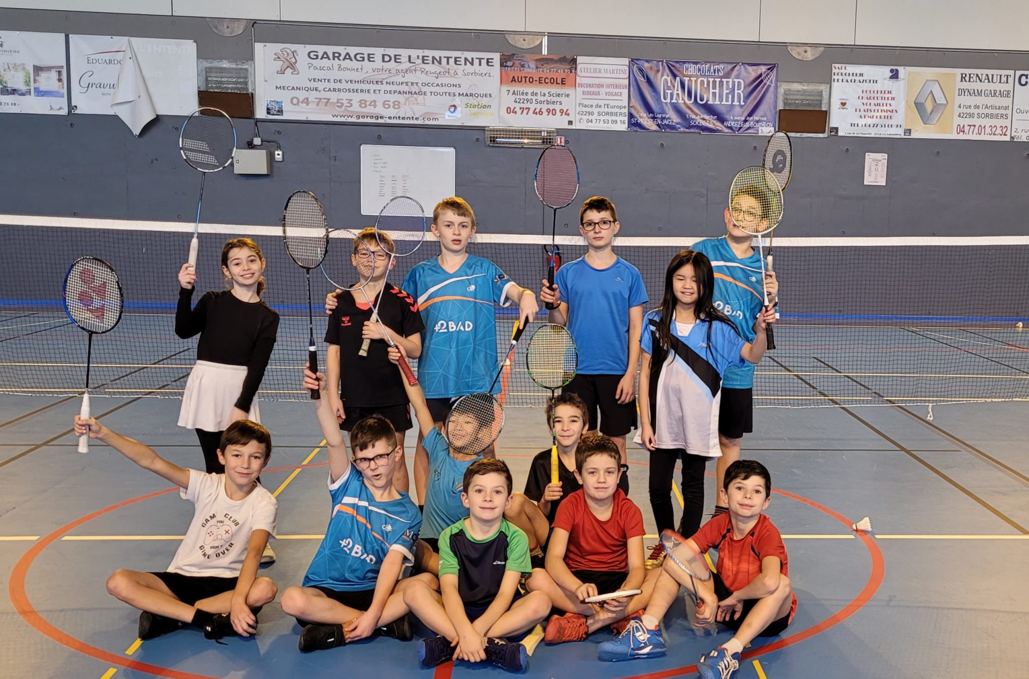 Un beau stage excellence – Comité Départemental Loire Badminton