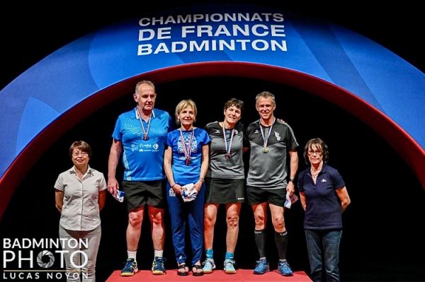 Nos champions de France – Comité Départemental Loire Badminton