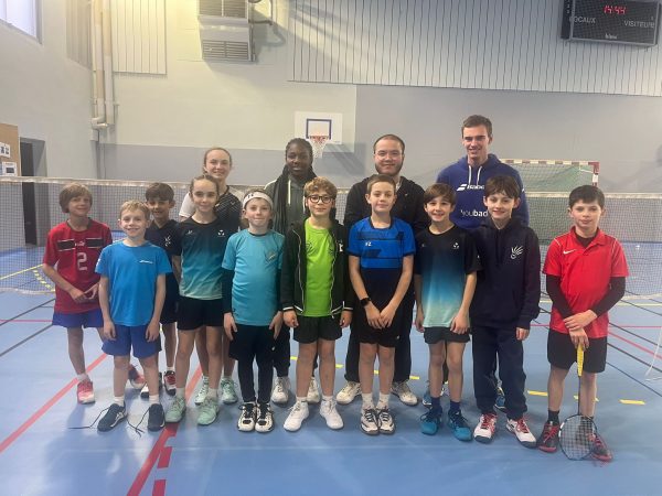 STAGE EXCELLENCE POUR BIEN DÉBUTER L’ANNÉE – Comité Départemental Loire Badminton